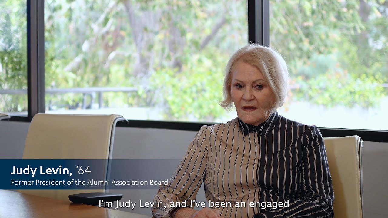 The Bruin Promise - Judy Levin '64 Highlights - YouTube
