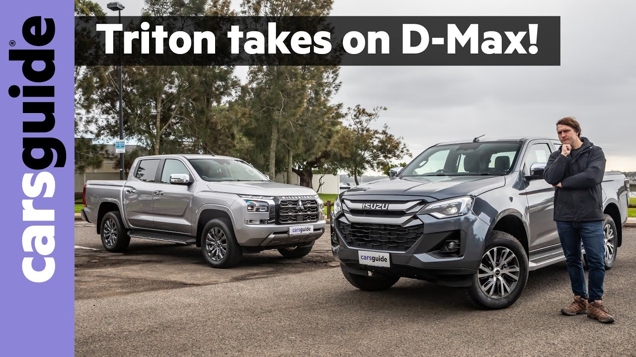 Mitsubishi Triton vs Isuzu D-Max 2025 comparison review: The best dual-cab pick-up for tradies ...