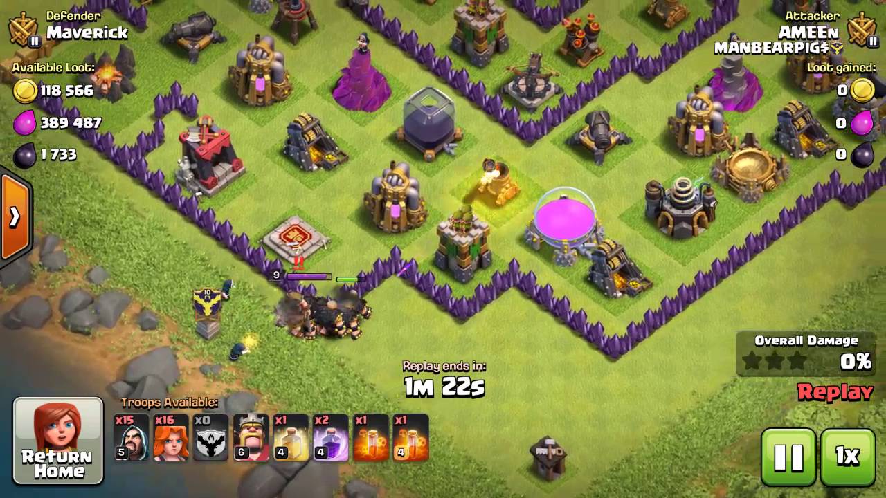 TOWN HALL 8 RAIDING TOWN HALL 9 - YouTube
