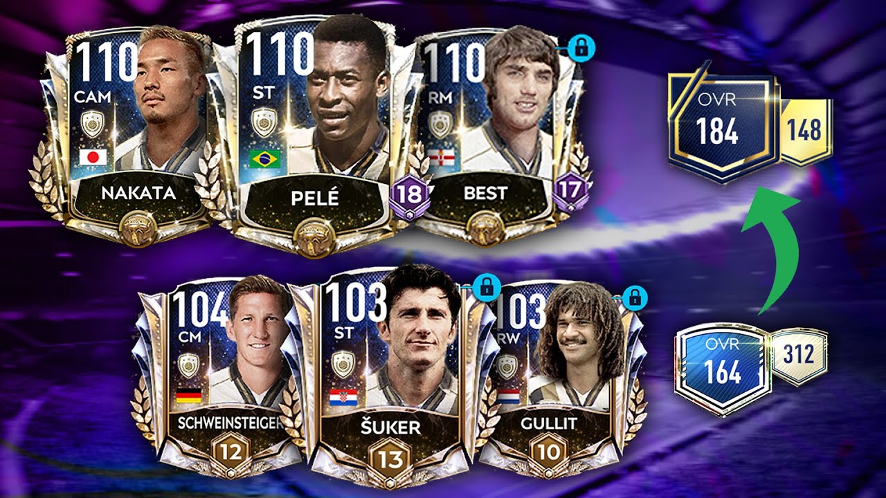 184 RATED LEGACY TEAM | Is it better than my current Full PRIME ICON ...