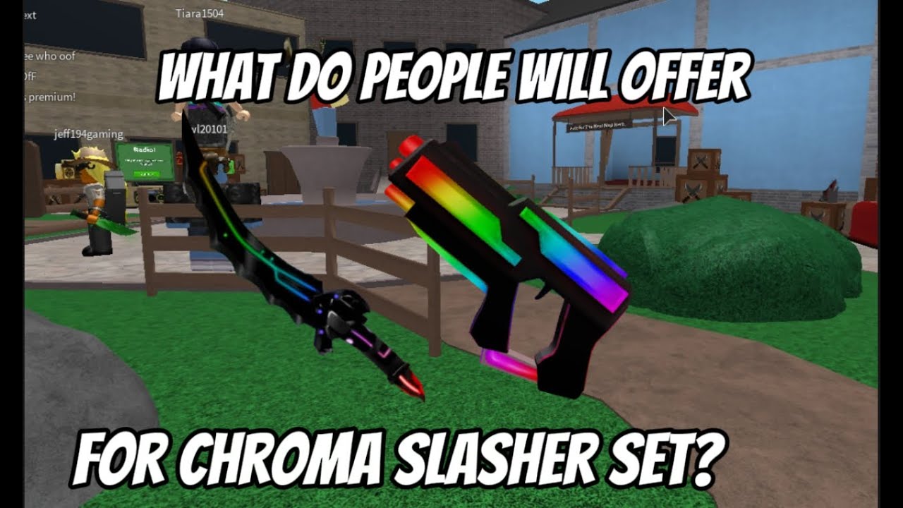 What do peapole will offer for chroma slasher set?… - YouTube