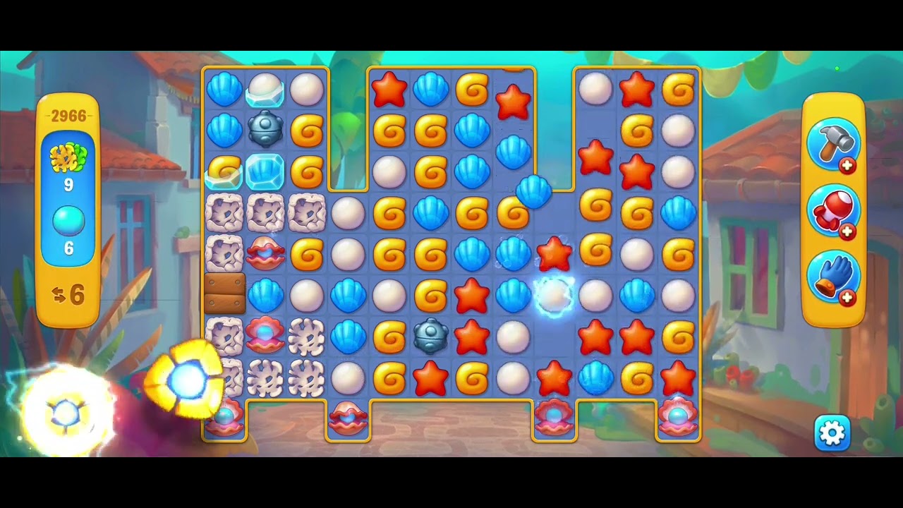 Fishdom gameplay level 2966 fail - YouTube