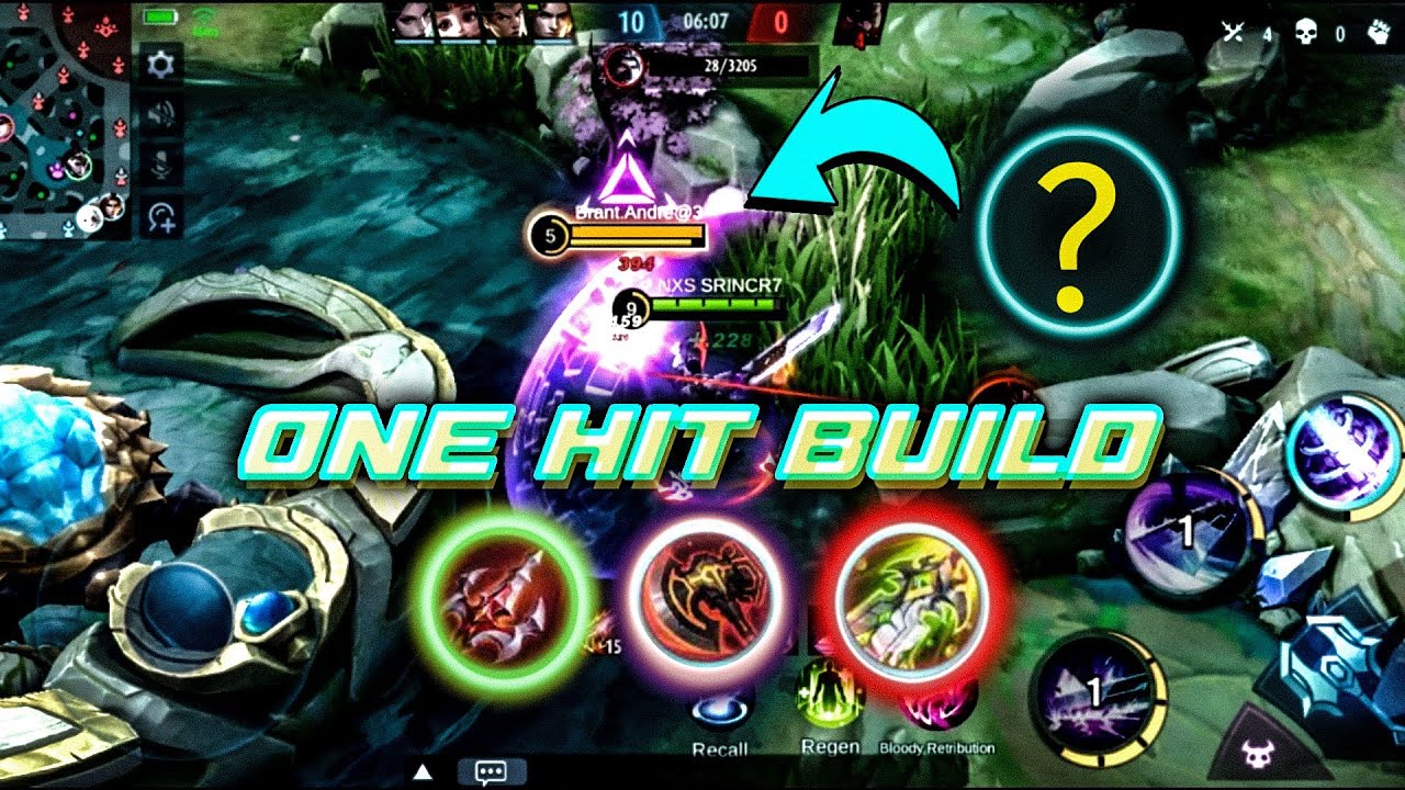 Alucard one hit build🔥!Build reveal?New meta alucard🔥mobile legend bang ...
