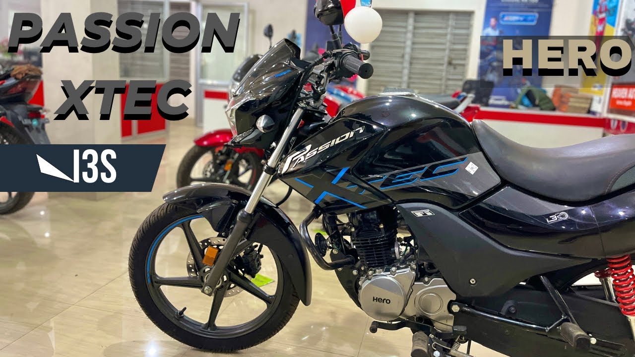 2024 New Hero Passion Pro Xtec 110 BS6 Review New changing Bikes ...