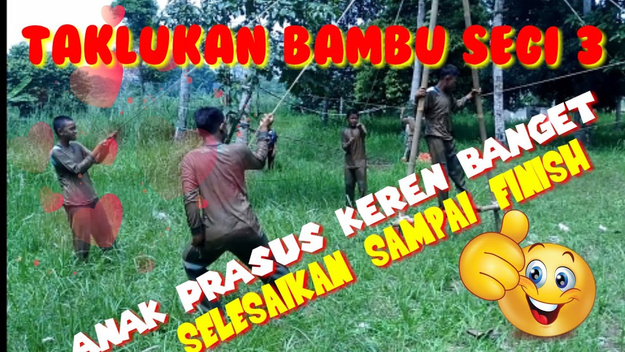 Game bambu segitiga SMP Amanah Kota Tangerang - YouTube