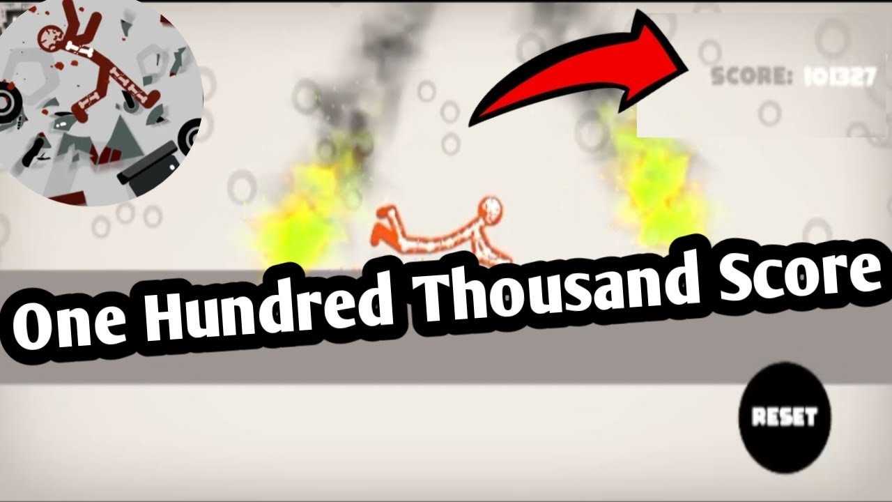 Physics Stickman me 100000 score kar dia || Physics Stickman Simulator ...