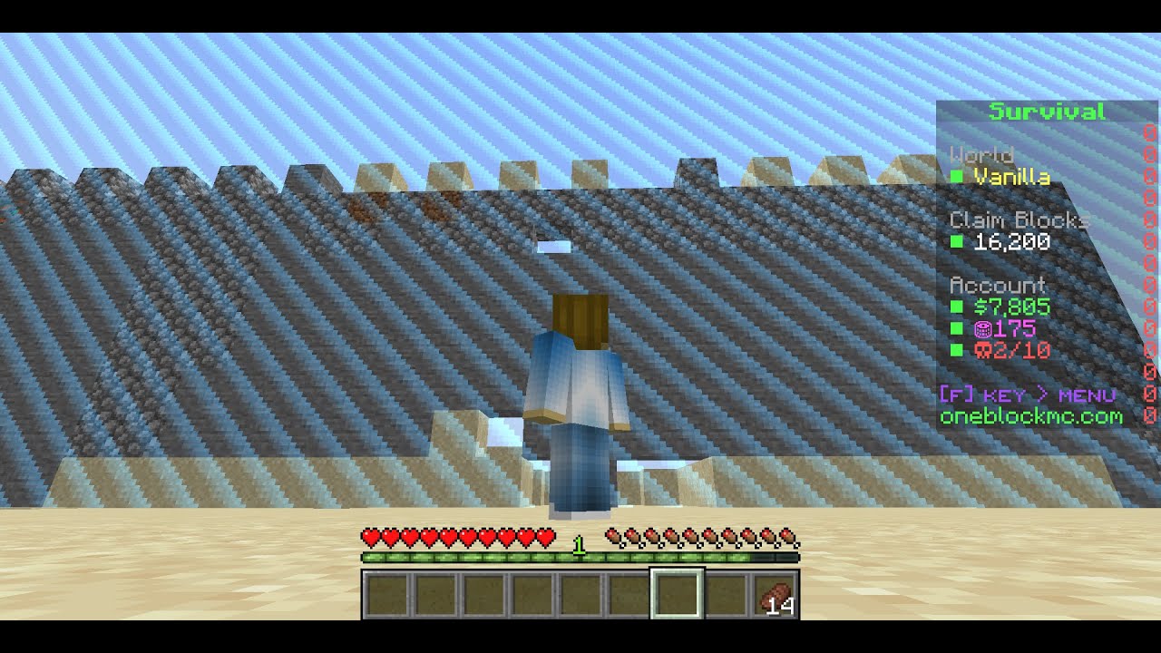 Minecraft's Unbreakable Wall - YouTube