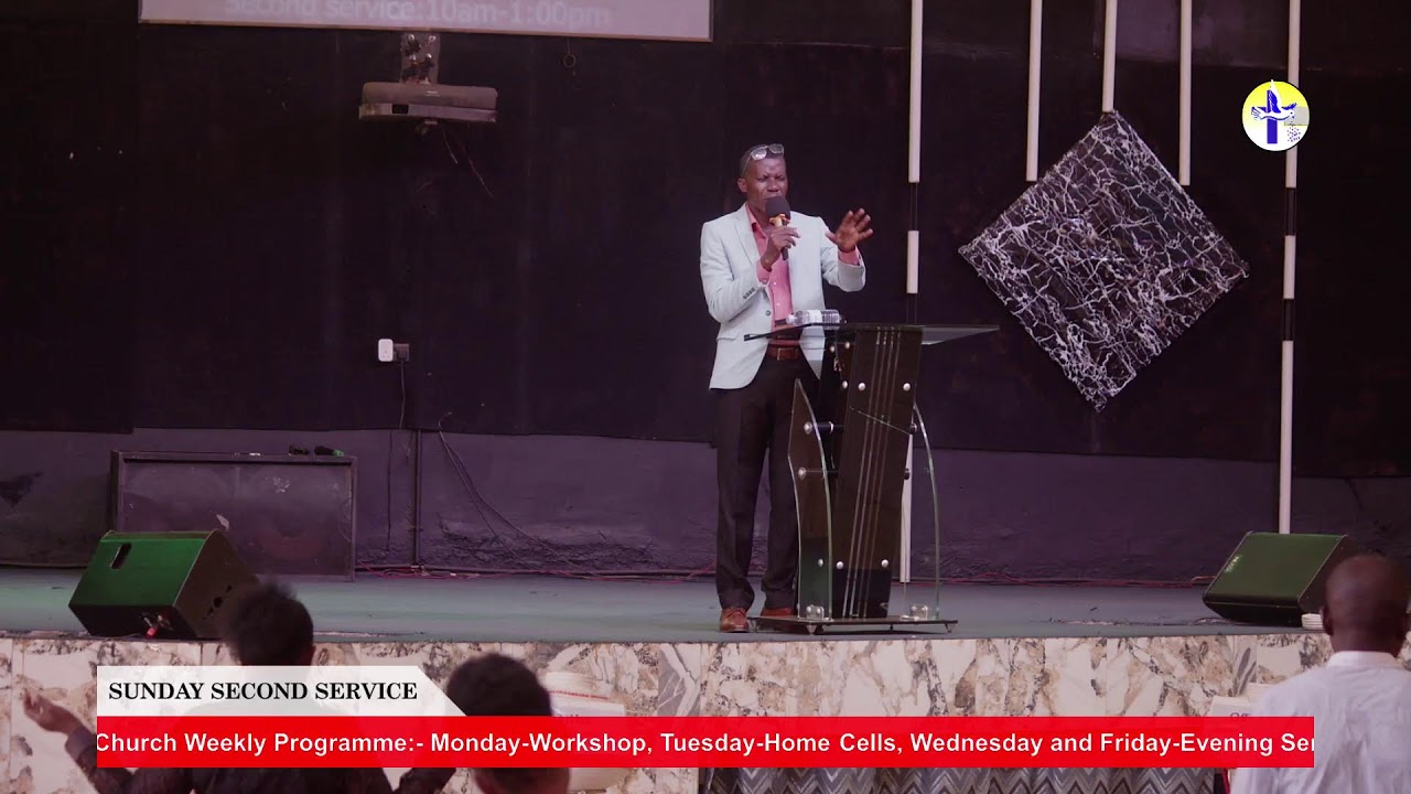 SUNDAY SECOND SERVICE BY PR GENZA GODFREY - YouTube