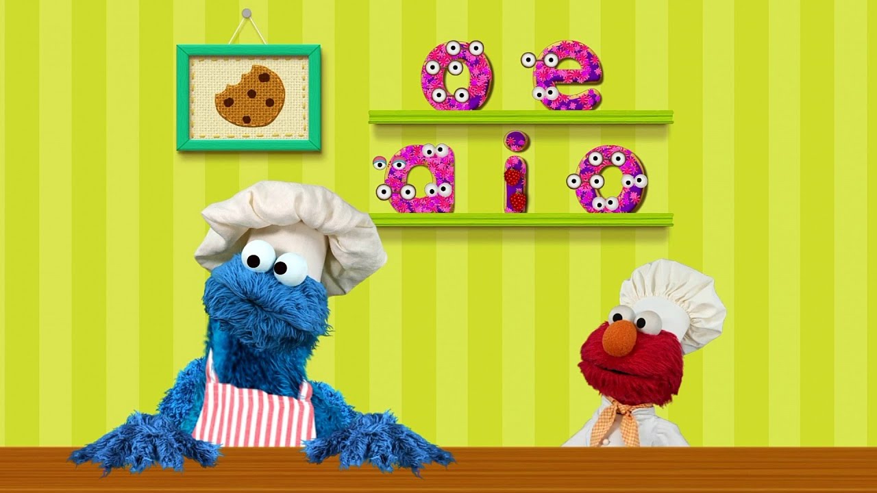 Sesame Street : Alphabet Kitchen Of Cookie Monster and Elmo || 81 - YouTube