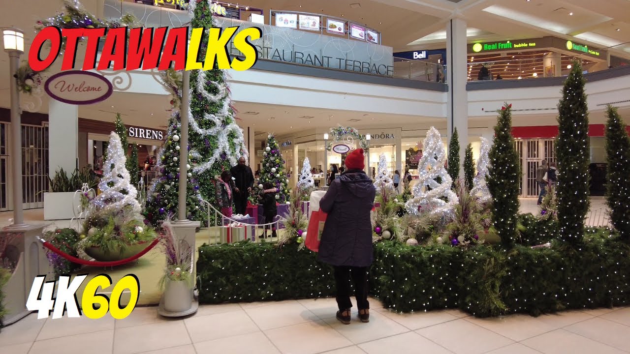 St. Laurent Mall walk through to O-Train Station - Virtual Ottawa ...