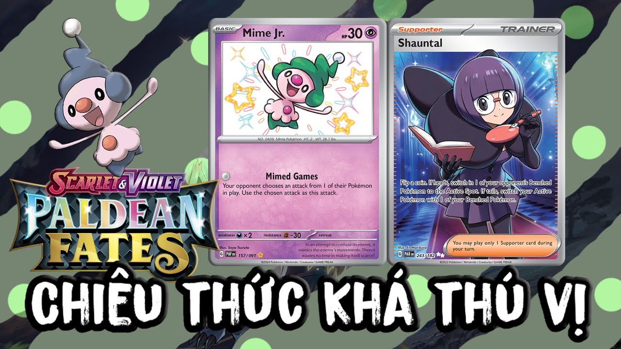 POKEMON TCG LIVE | Mime Jr. / Glimmora ex Standard Deck Chiêu thức khá ...