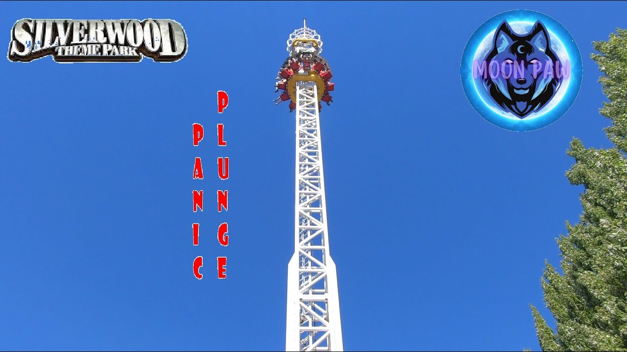 Panic Plunge at Silverwood Theme Park - YouTube
