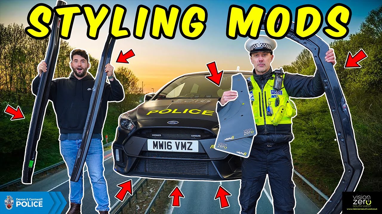 Fitting POPULAR Car Modifications! - Building a Modified Police Car Ep ...