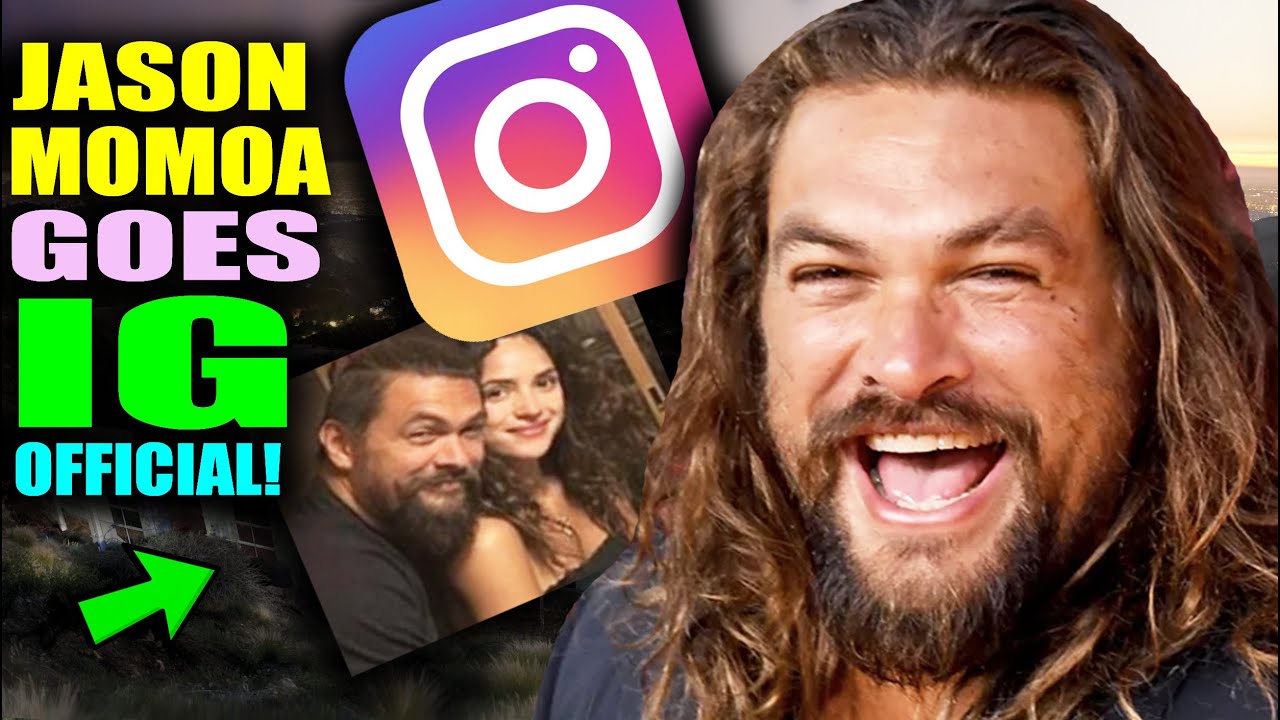 Jason Momoa goes Instagram official!? Why? - YouTube