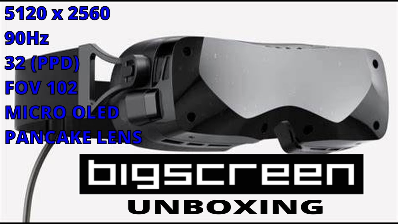Bigscreen Beyond (PCVR) UNBOXING!! A TRUE NEXT GEN HEADSET!! - YouTube