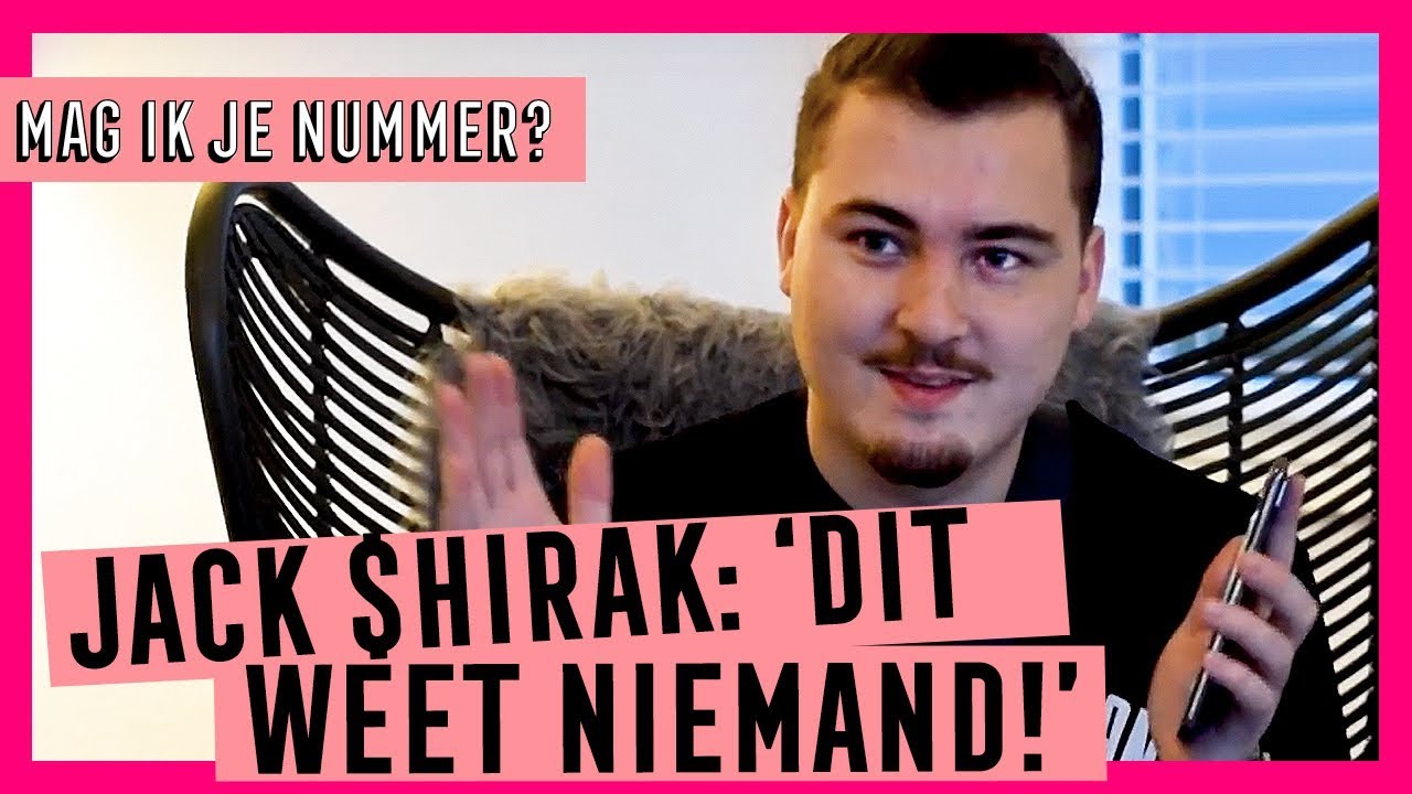 JACK SHIRAK ONTHULT GEHEIM GELUID IN 'DRANK & DRUGS' MAG IK JE NUMMER ...