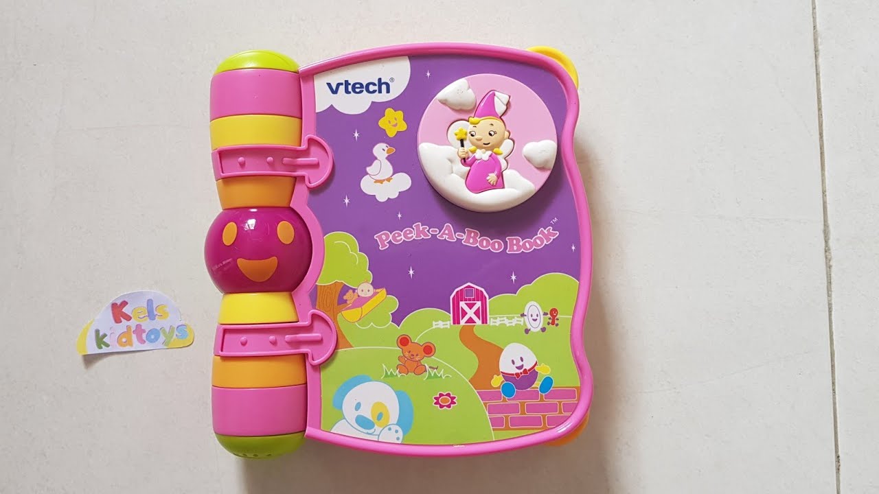 Vtech Peek A Boo Book - YouTube