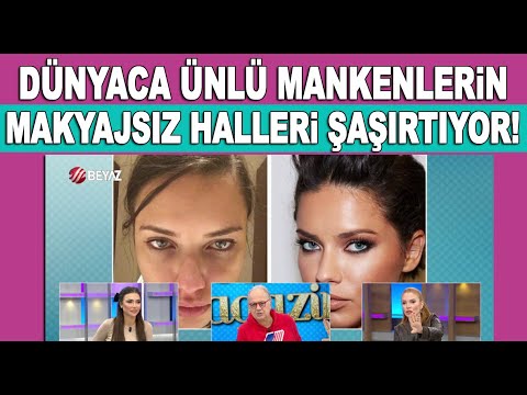 Dünyaca ünlü isimlerin makyajsız halleri sizi çok şaşırtacak!