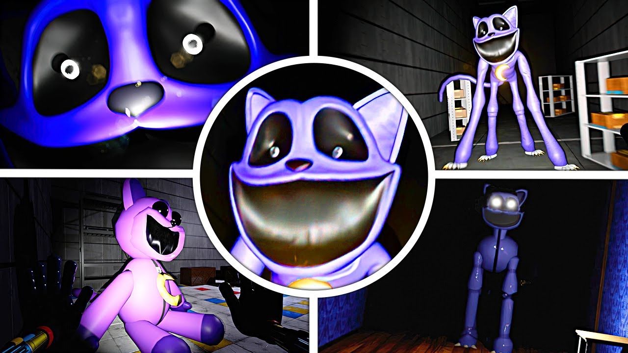 Poppy Playtime 3 💤 Catnap Run + Catnap Jumpscare (Fan Game) - YouTube