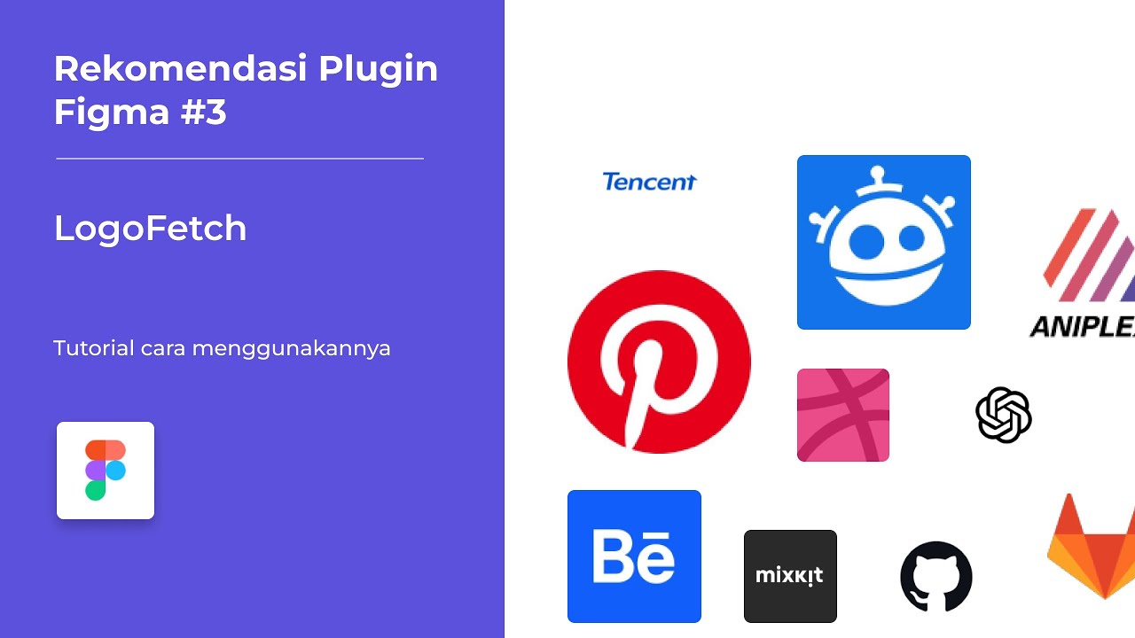Rekomendasi Plugin Figma | LogoFetch + Tutorial - YouTube