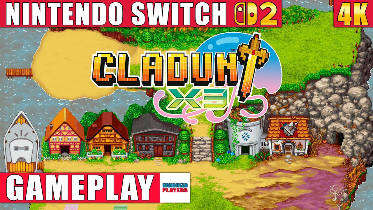 Cladun X3 Nintendo Switch 2 Gameplay in 4K - YouTube