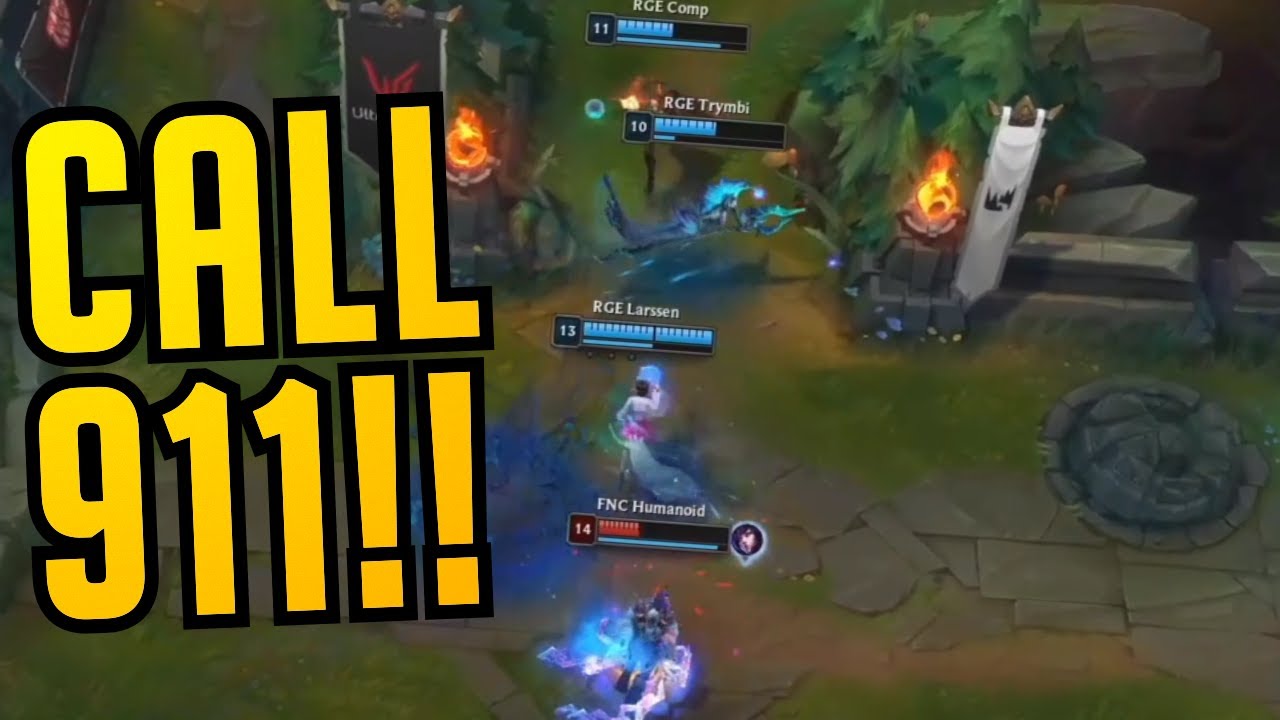Korean Casters React to FNC Humanoid 1v3 Outplay - LEC 2022 Summer ...