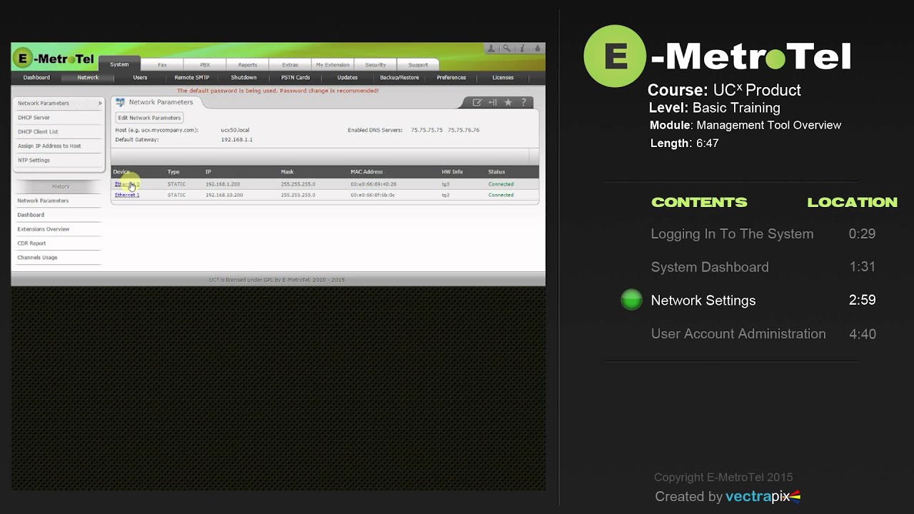 Overview of the UCx Web Based Configuration Utility - YouTube