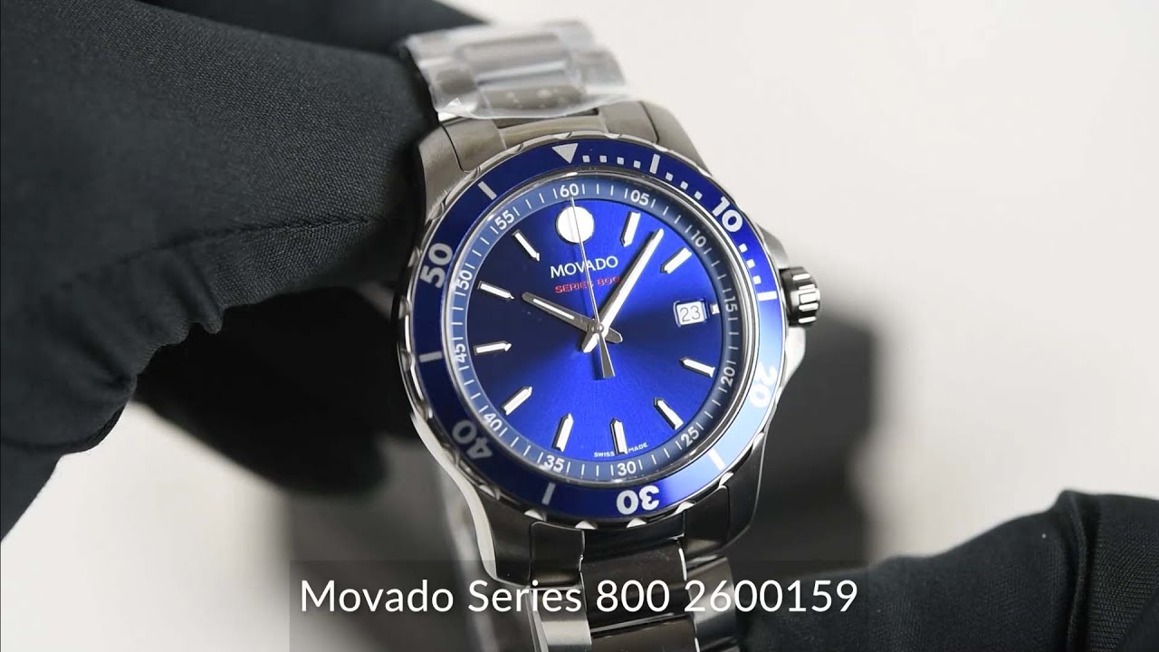 Movado Series 800 2600159 - YouTube