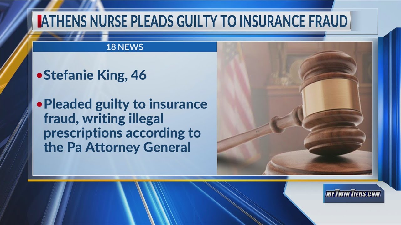 Athens nurse pleads guilty to insurance fraud, writing illegal ...