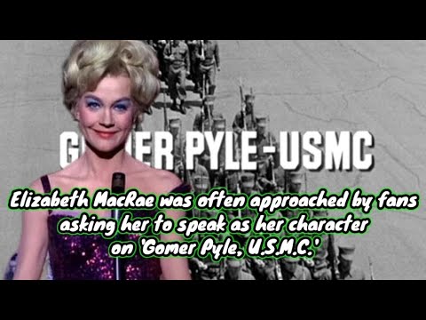 Elizabeth MacRae was often approached by fans asking her to speak as ...