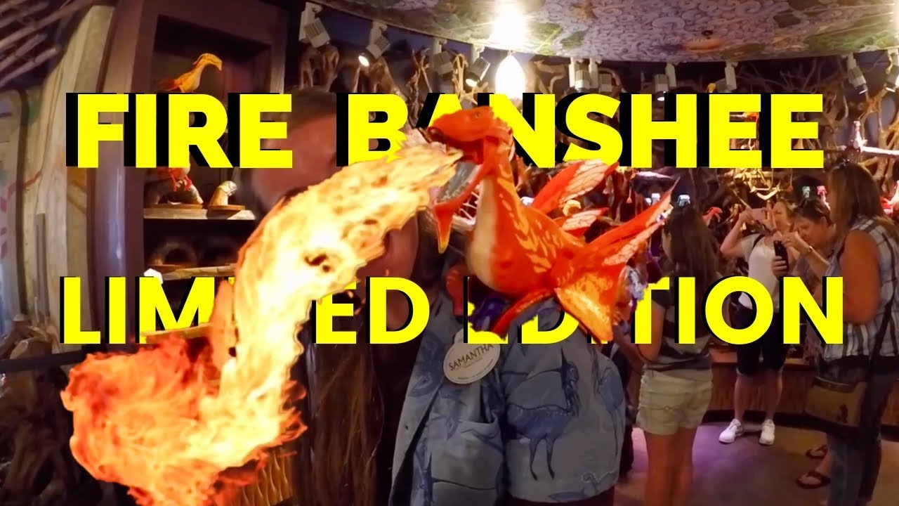 Fire Breathing Banshee Limited Edition! Disney's Animal Kingdom Flight ...