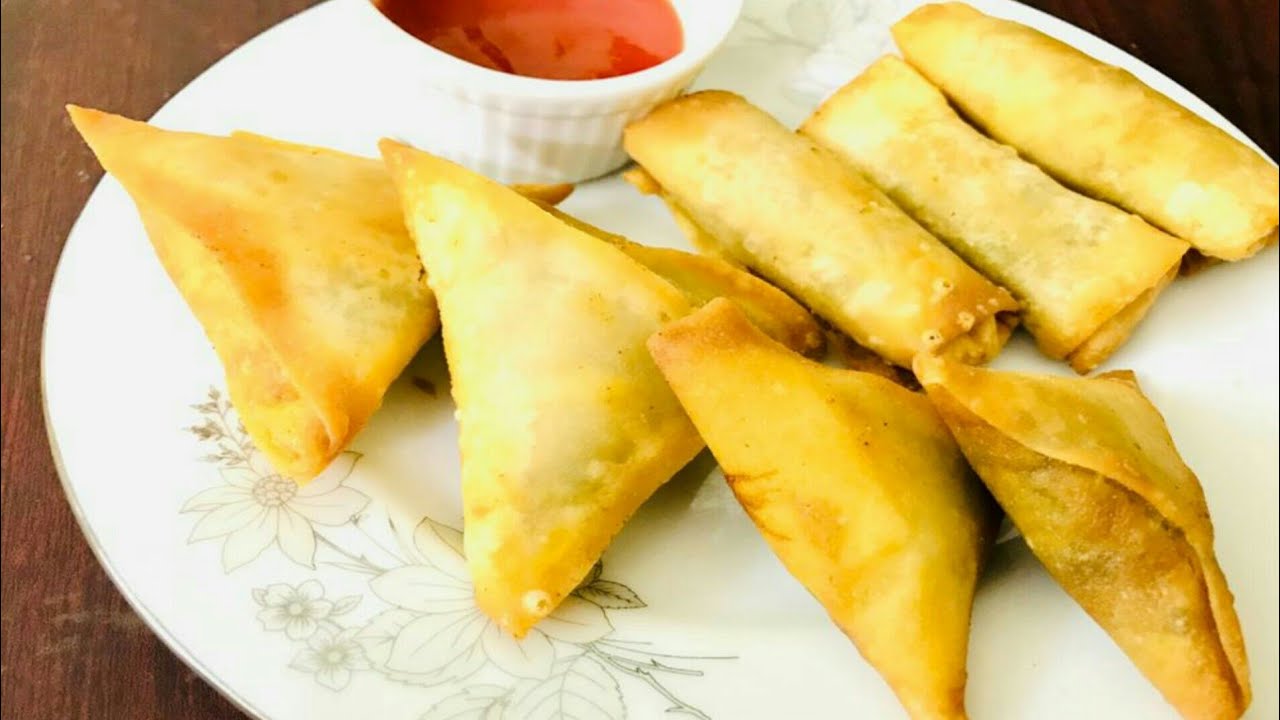 Samosa & Spring Roll Recipe| Folding & Frozen Techniques| Iftar Recipe ...