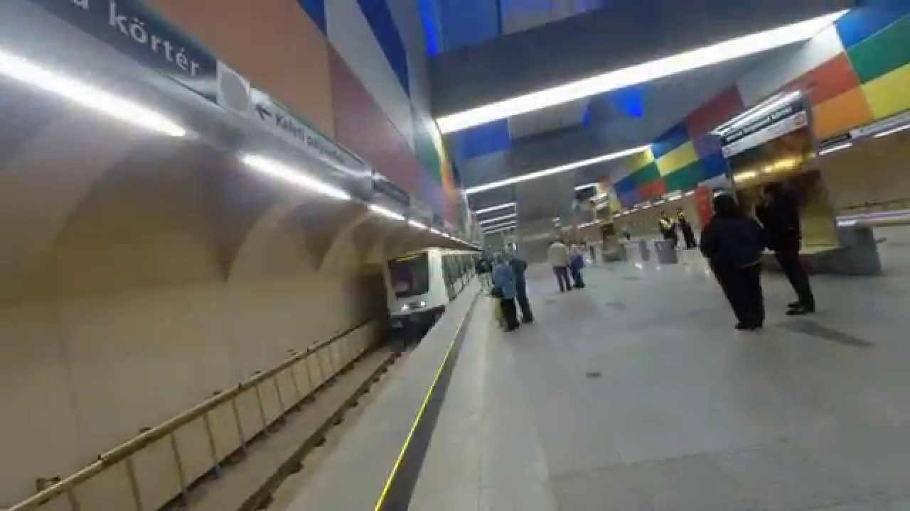 Budapest metro line M4 - experimental time-lapse - YouTube