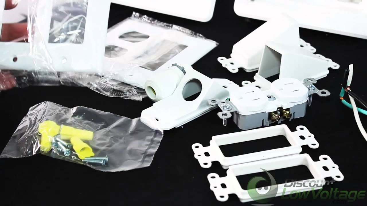 Arlington Industries TVBR2505K TV Bridge Kit - YouTube