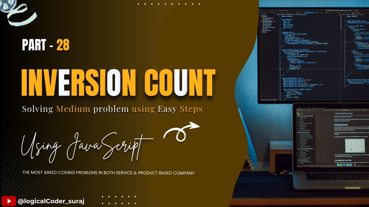 Inversion Count | The Easiest Way to Crack Medium-Level Coding Problems - YouTube