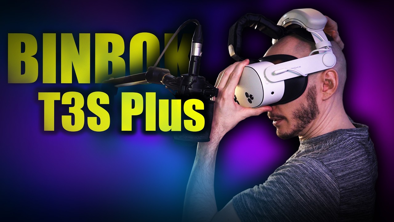 This head strap is a BARGAIN | BINBOK VR T3S Plus Review - YouTube