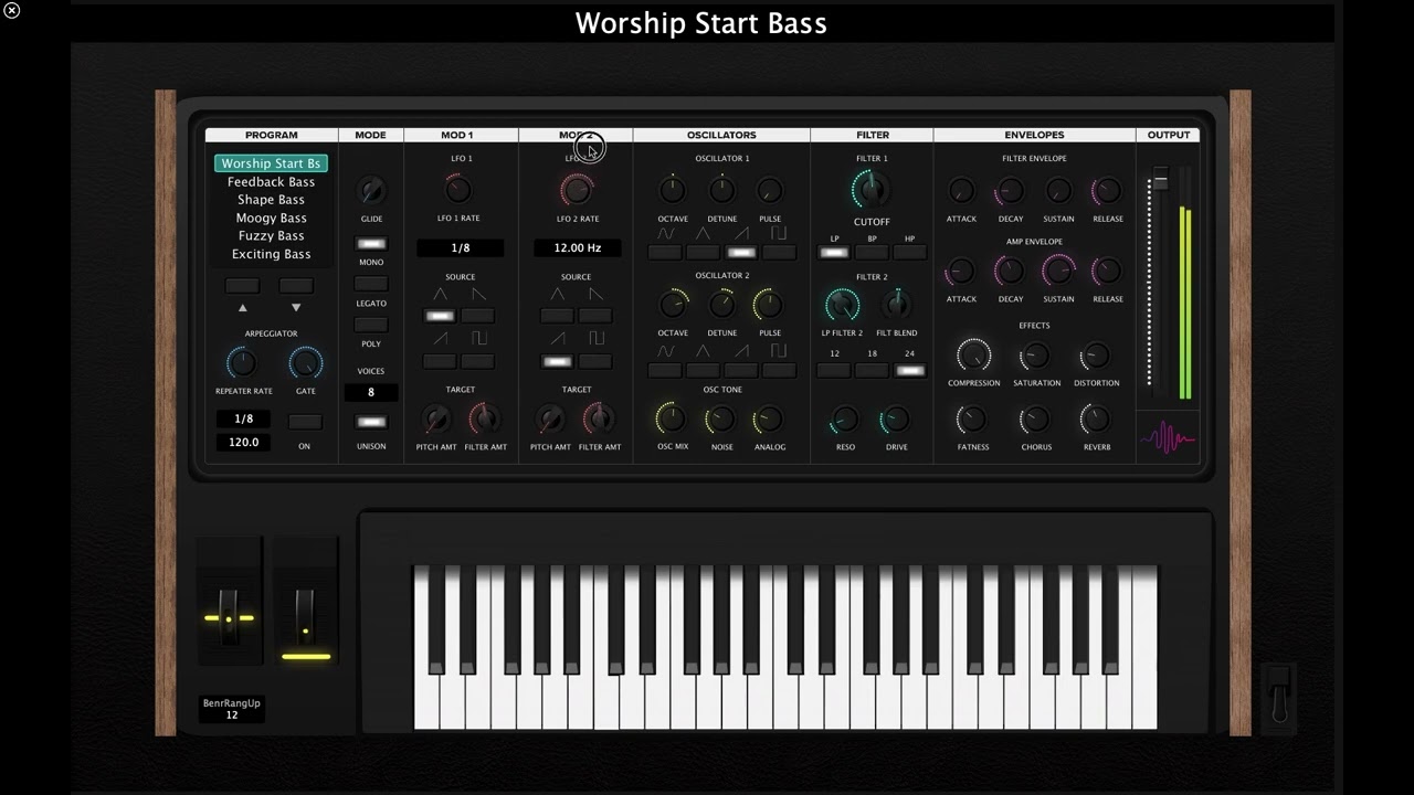 Synth Bass MainStage Template Walkthrough - YouTube