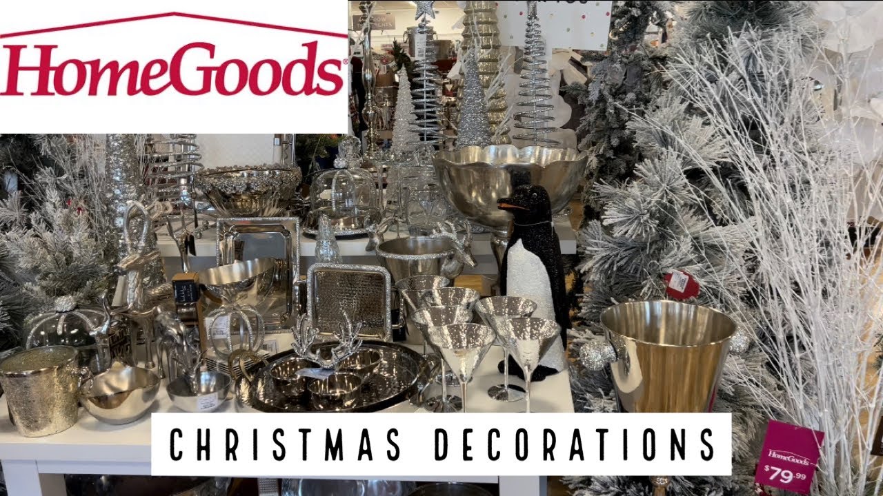 Home Goods Christmas Decorations ️☃️🎄Shop with me Christmas - YouTube