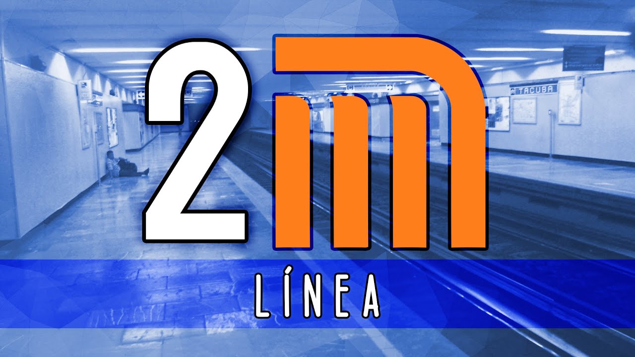 Linea 2 del metro de la CDMX - YouTube