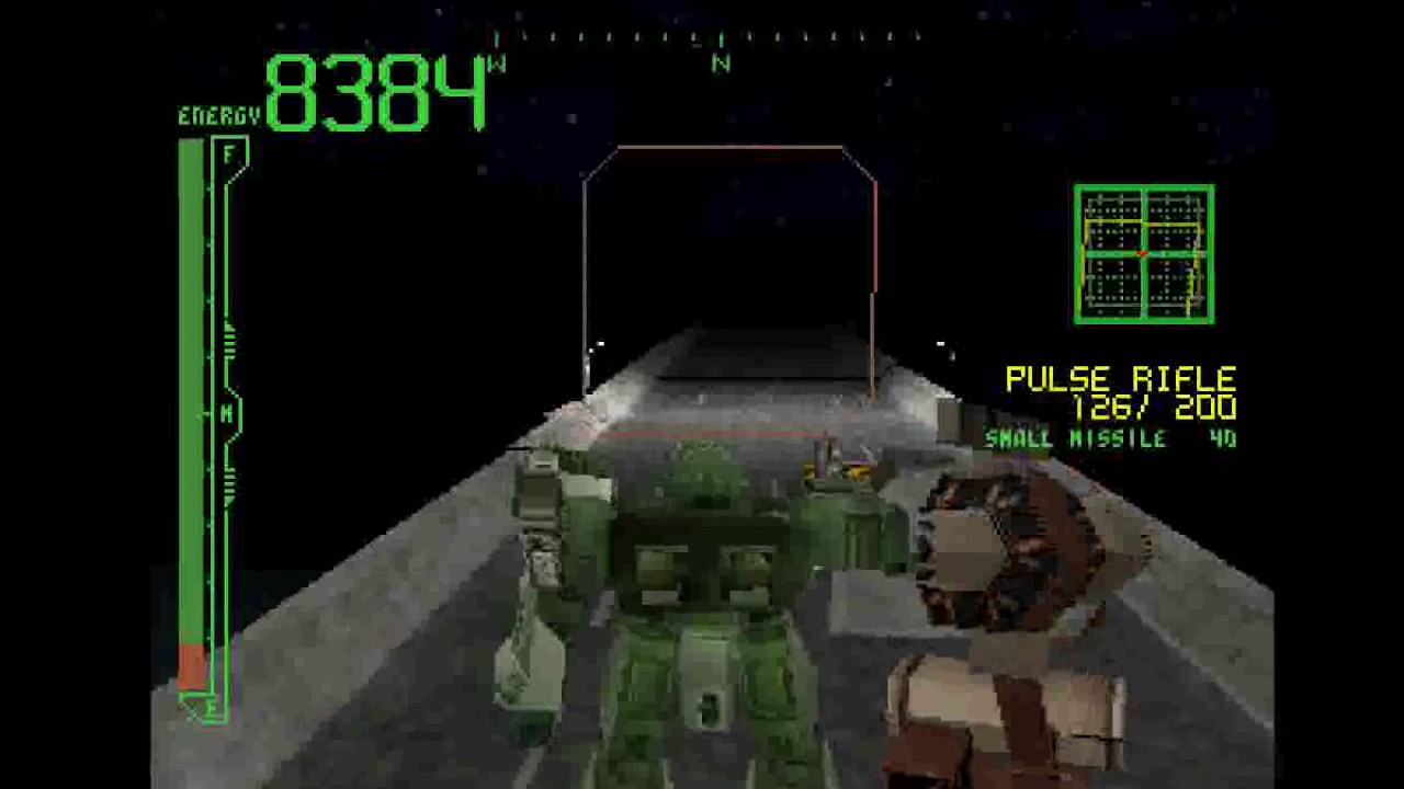 Armored Core (PS1) - Getting Human Plus 3rd - YouTube