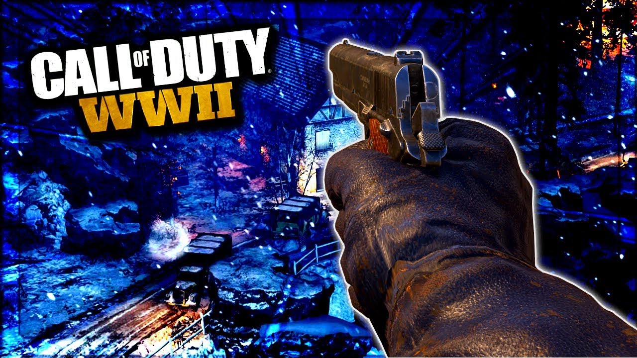 Call Of Duty WW2 Zombies Groesten Haus High Rounds Solo Gameplay ...