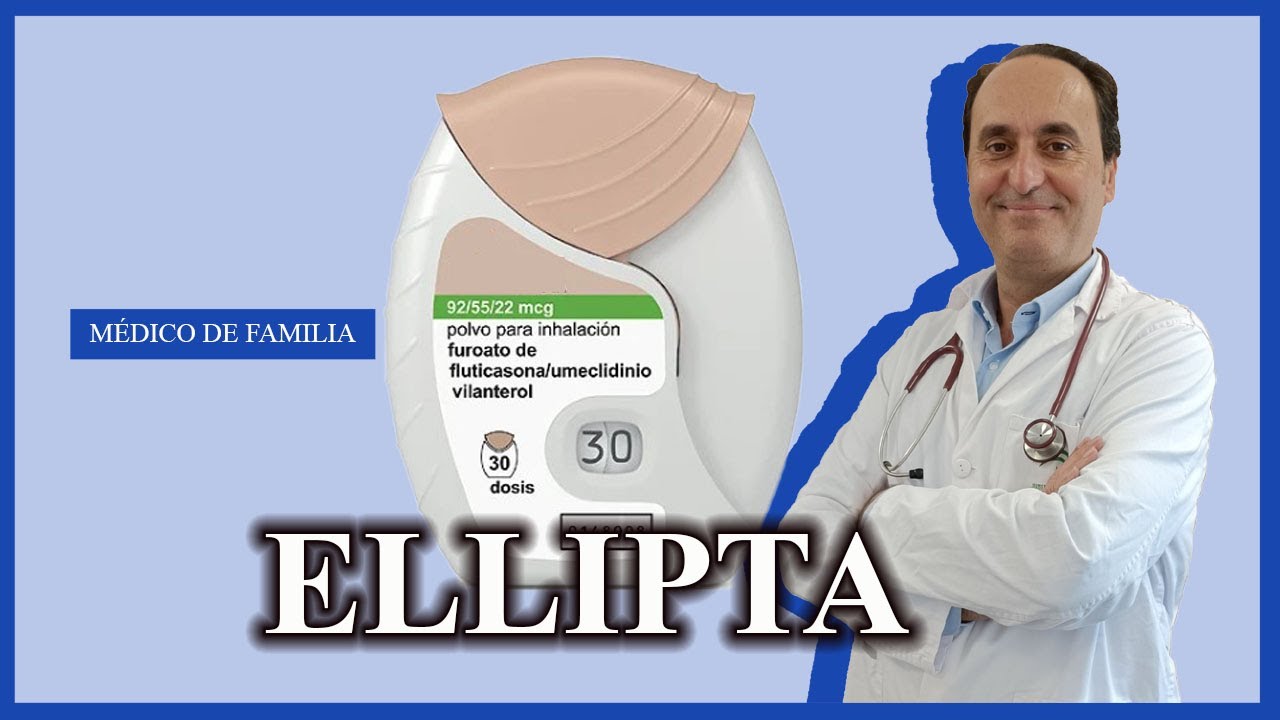 🧧 Cómo USAR el INHALADOR ELLIPTA Relvar Trelegy Anoro - YouTube