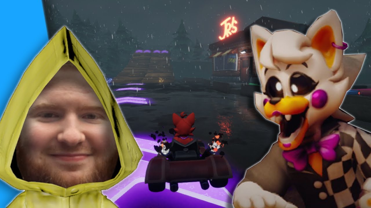AN OFFICIAL FNAF KART RACER?? - Five Laps at Freddy's REACTION - YouTube