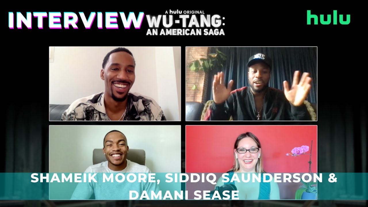 Shameik Moore, Siddiq Saunderson, Damani Sease talk Wu-Tang: An ...