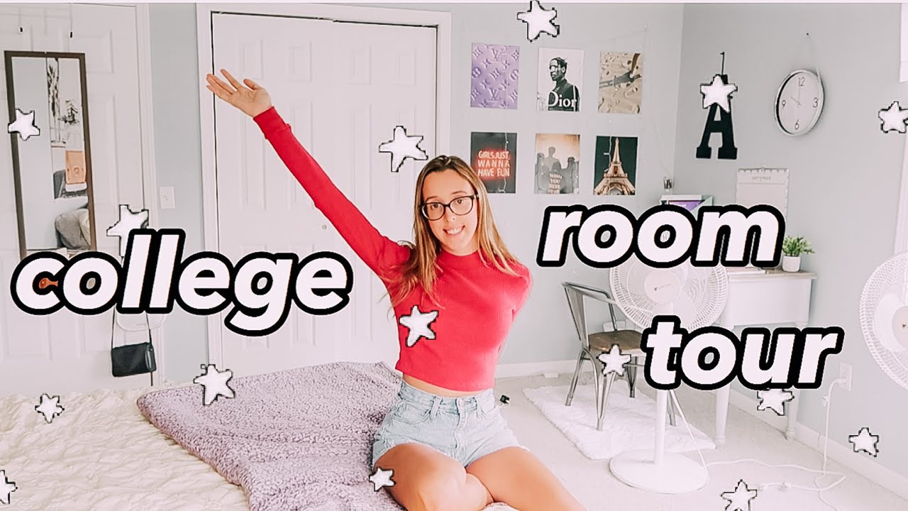 COLLEGE DORM ROOM TOUR 2020 | senior at the university of rhode island ...