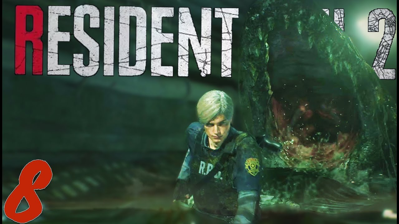 Giant Alligator | Resident evil 2 Remake #8| Leon B - YouTube