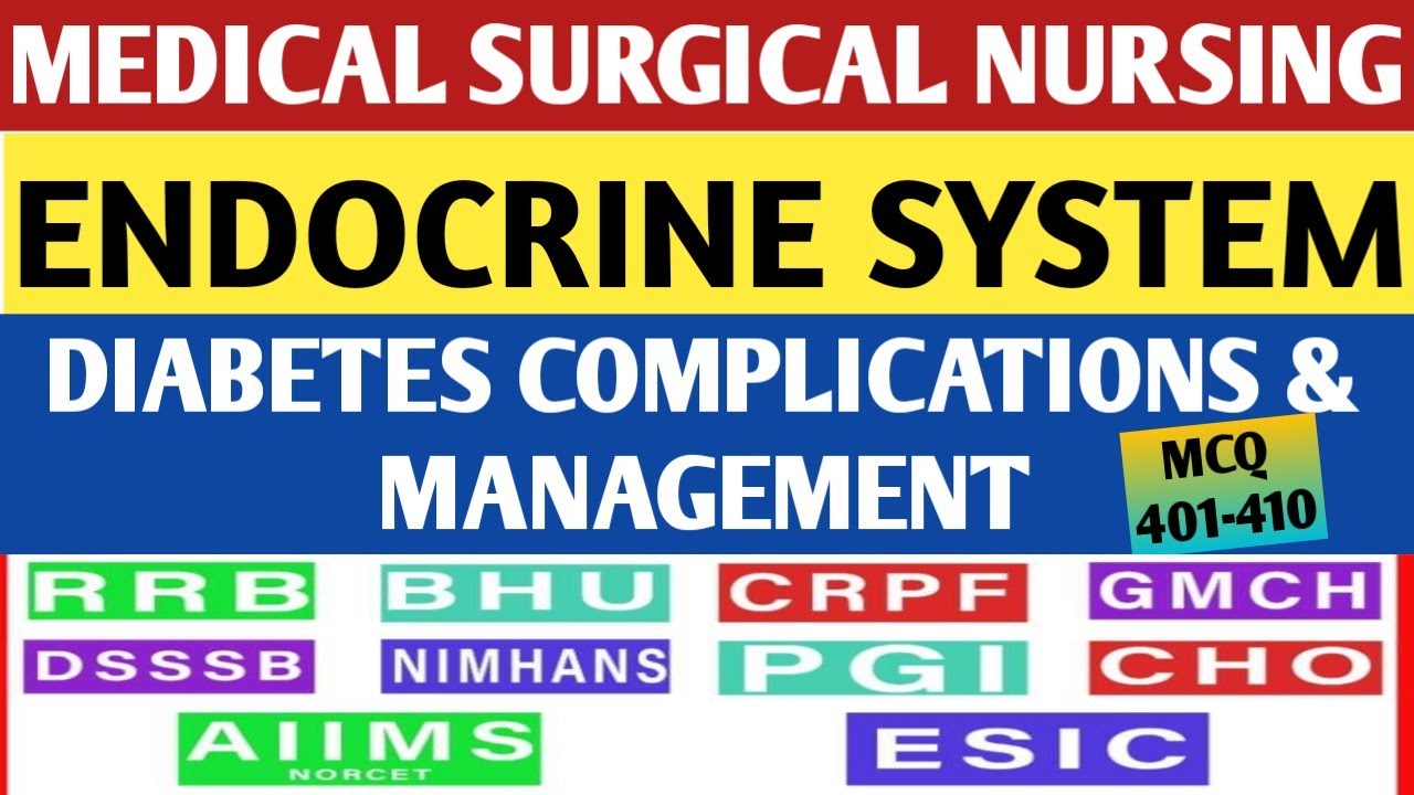 Endocrine system questions|401-410 |mosby nclex|#Nursing - YouTube