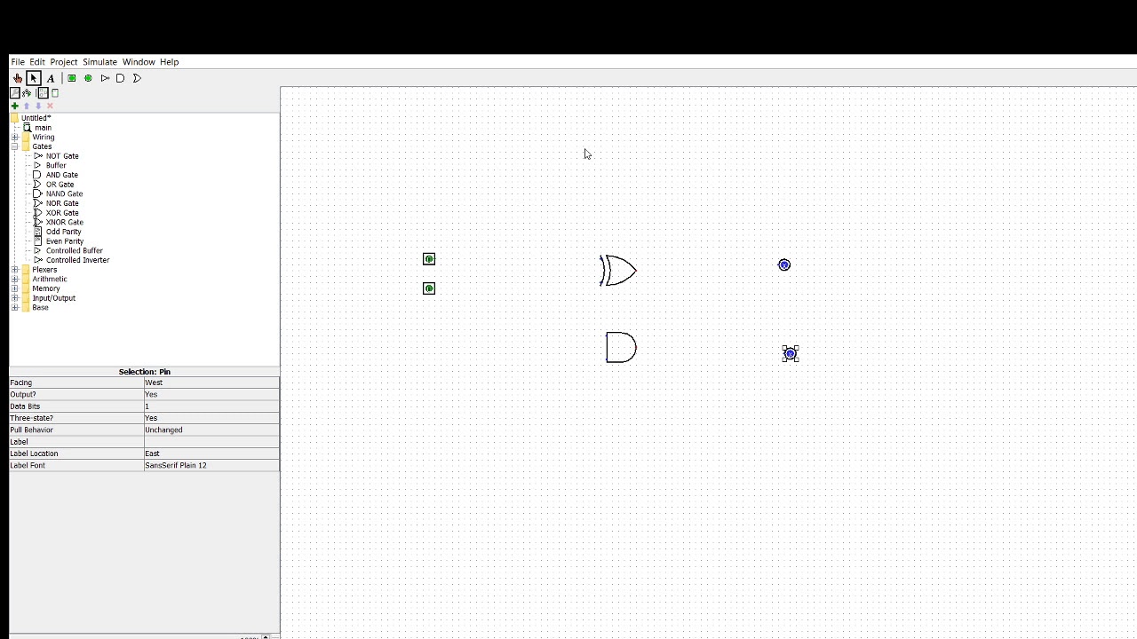 STEPS TO DRAW COMBINATIONAL CIRCUITS IN LOGISIM - YouTube