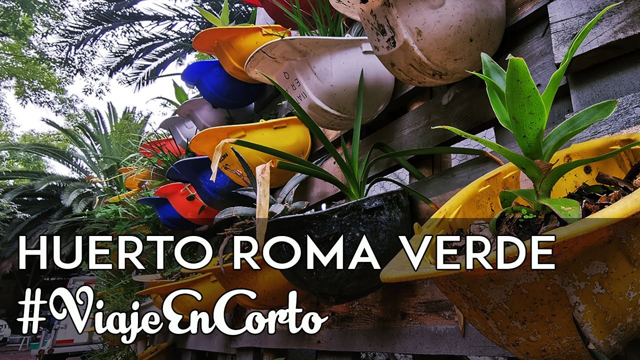 Aventura en la CDMX: Huerto Roma Verde/ Trotamundos - YouTube