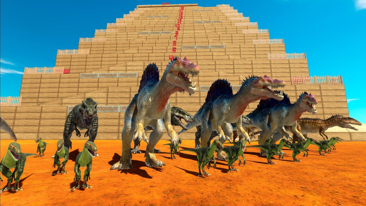 Dinosaur Army Goes on the Attack, 20 Floors with Enemies! Can they get ...